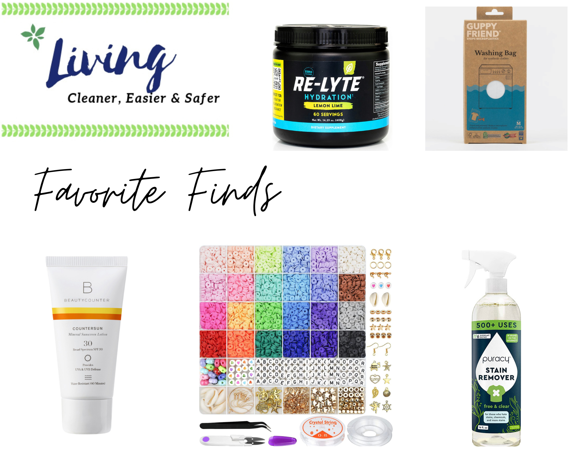 Favorite Finds: June Edition – Living Cleaner, Easier & Safer