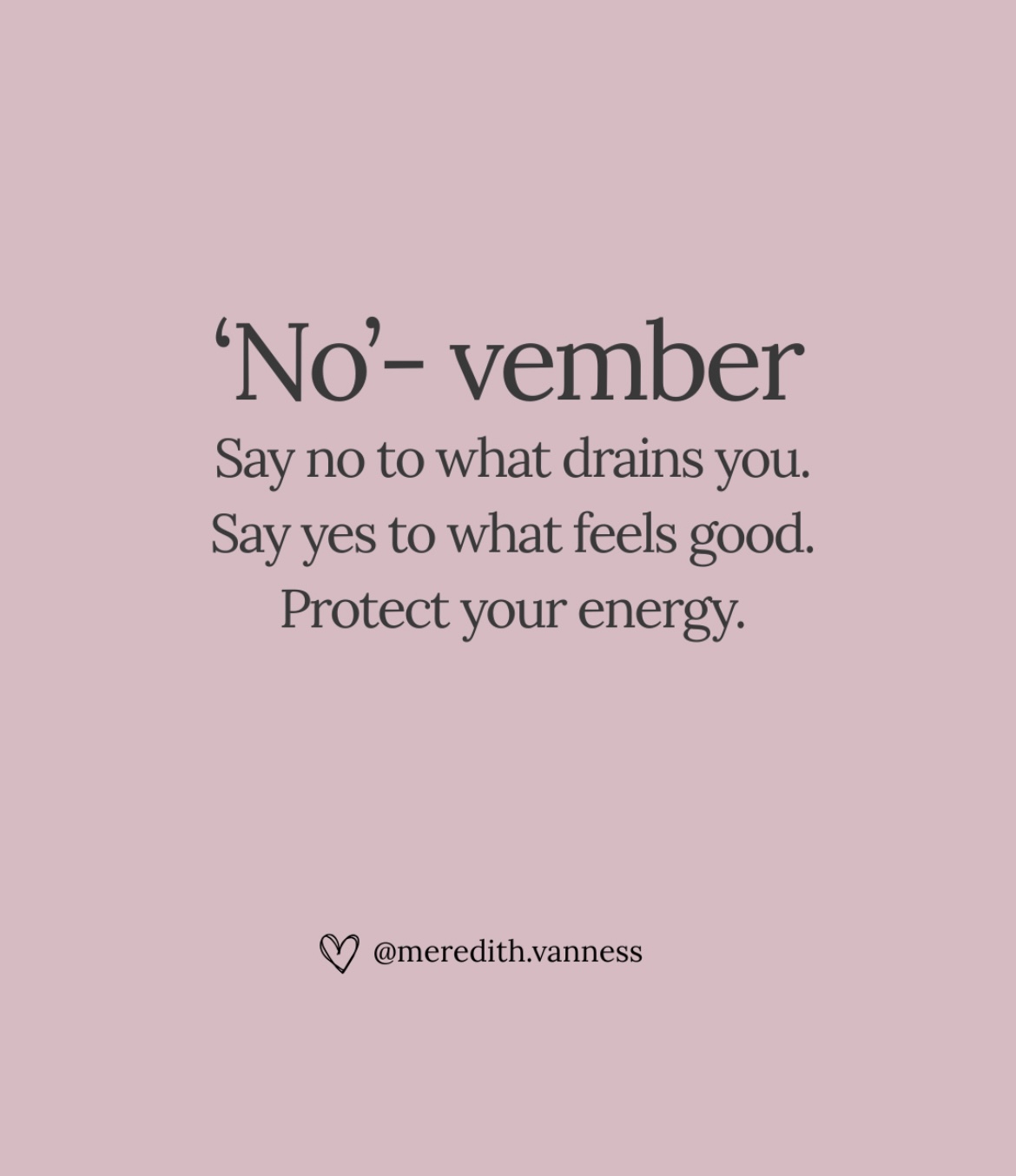 Happy No-vember! – Living Cleaner, Easier & Safer